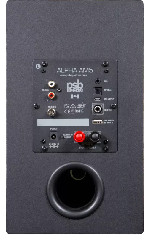 Boxe raft PSB Speakers Alpha AM5 Negru - audioclub.ro