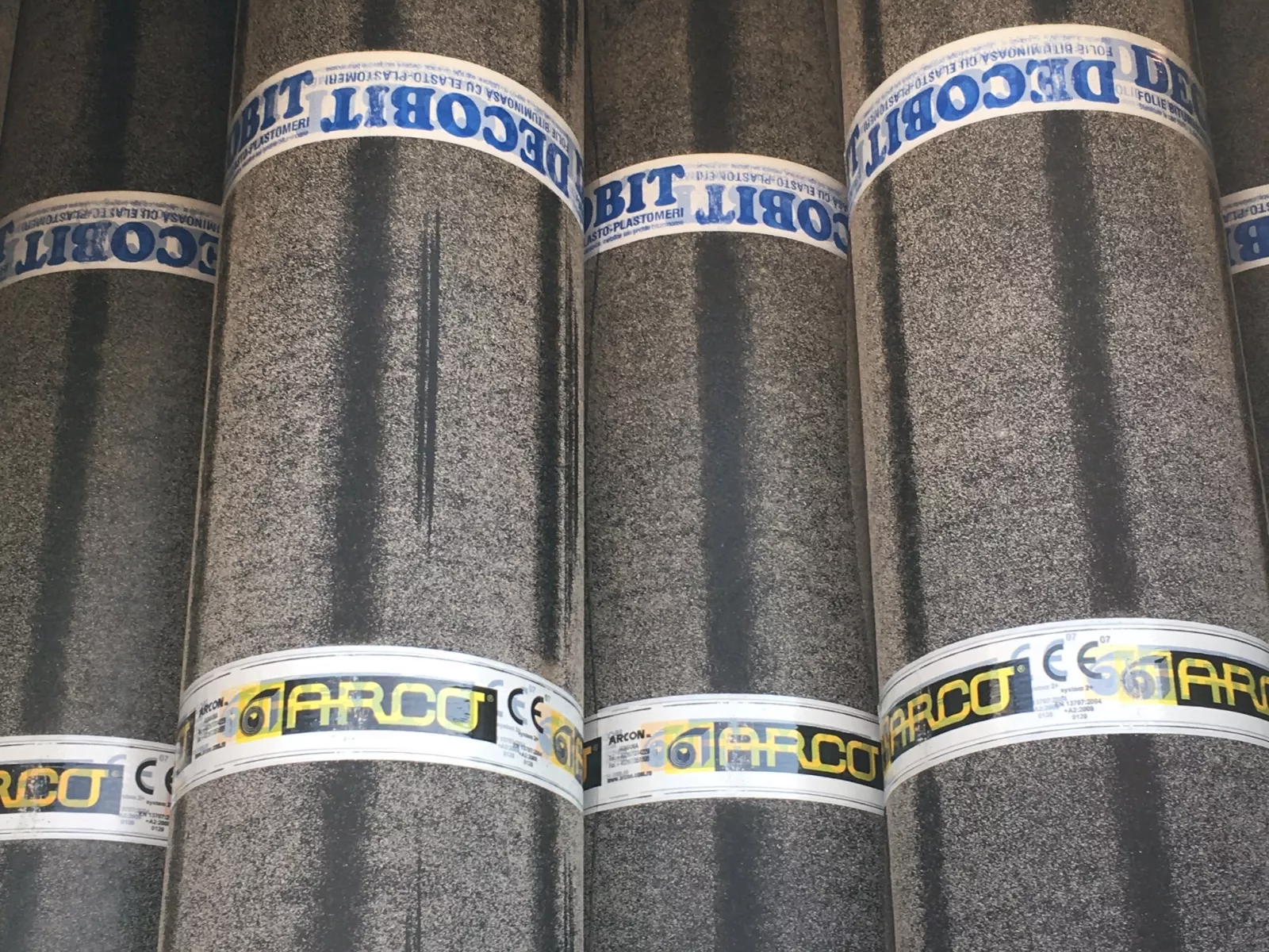 Carton Bitumat, rola 10 mp, Decobit Arcon - Damila.ro