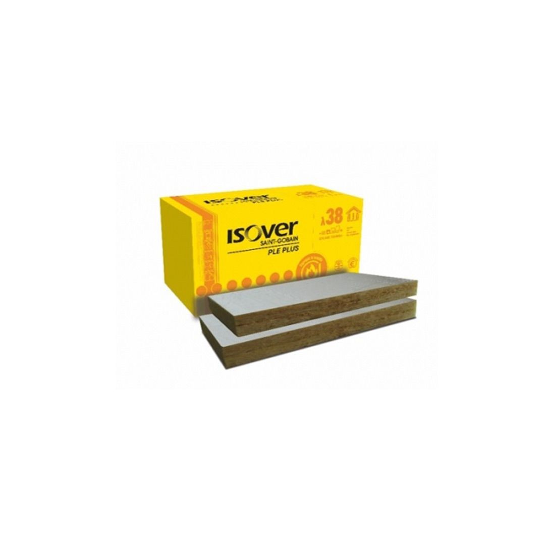 Isover PLE PLUS ALU, 100 x 600 x 1000 mm, 3.6 mp/pachet - Damila.ro