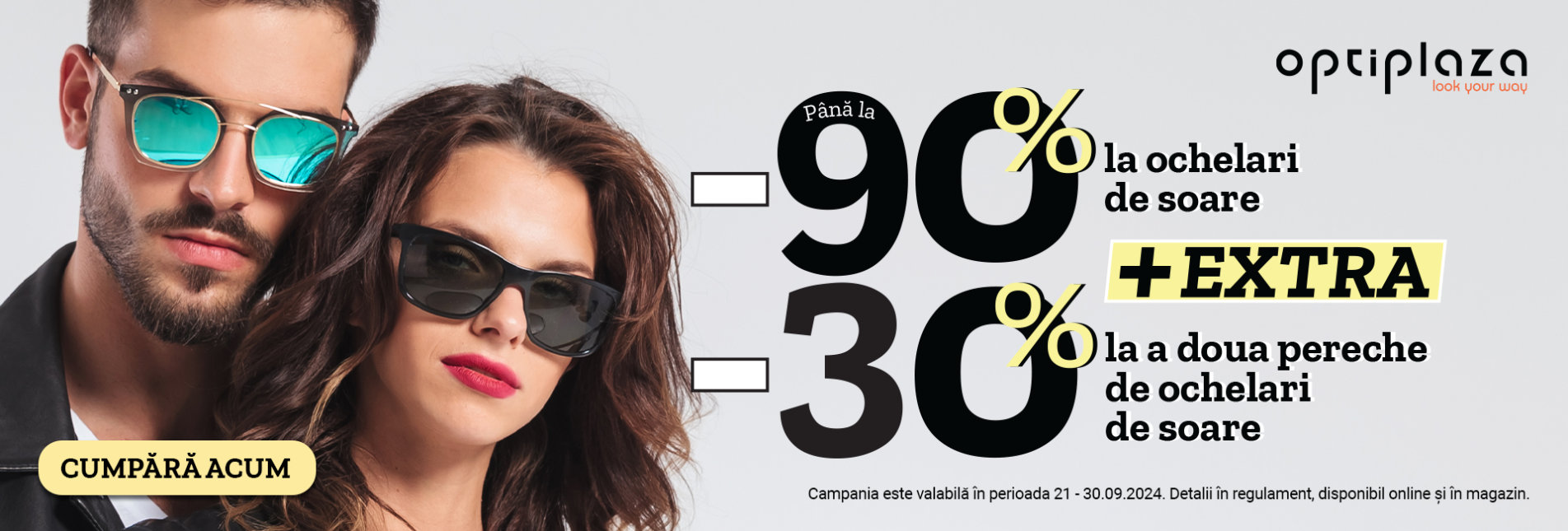 Magazin ochelari de soare, vedere, lentile de contact - Optiplaza