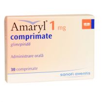 AMARYL 1mg X 30 COMPR. 1mg SANOFI ROMANIA S.R.L - Vezi prospectul ...