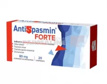 Antispasmin Forte 80 mg 20 comprimate - la pret mic | Pfarma.ro