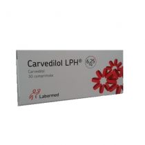 CARVEDILOL LPH 6,25 mg x 30 COMPR. 6,25mg LABORMED PHARMA SA - Vezi ...
