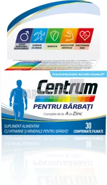 Centrum pentru barbati 30 comprimate - la pret mic | Pfarma.ro