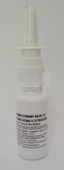 Decongestionant nazal cu betametazona si tetrizolina (inlocuitor ...