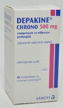 DEPAKINE R CHRONO 500 mg x 30 COMPR. ELIB. PREL. 500mg SANOFI-AVENTIS ...