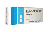 EGLONYL 50 mg X 30 CAPS. 50mg SANOFI-SYNTHELABO FR - Pret 8,58 Lei