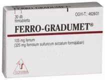 FERROGRADUMET R x 30 COMPR. ELIB. PREL. 105mg TEOFARMA SRL - Vezi ...