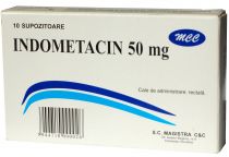INDOMETACIN 50 mg x 10 SUPOZ. 50mg MAGISTRA C & C - Vezi prospectul ...
