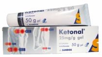 KETONAL 25mg/g x 1- 100g GEL 25 mg/g LEK PHARMACEUTICALS - SANDOZ ...