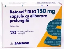 KETONAL R DUO 150 mg x 20 CAPS. ELIB. PREL. 150mg SANDOZ S.R.L. - Vezi ...