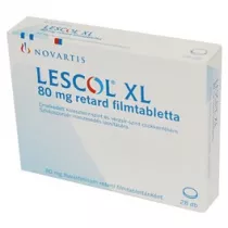 LESCOL XL 80 mg x 28 COMPR. ELIB. PREL. 80mg NOVARTIS PHARMA GMBH ...