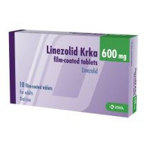 LINEZOLID KRKA 600 mg X 10 COMPR. FILM. 600mg KRKA, D.D., NOVO MES - Vezi prospectul | Pfarma.ro
