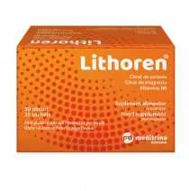 Lithoren Duo cu aroma de citrice 28 plicuri - la pret mic | Pfarma.ro