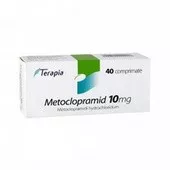 METOCLOPRAMID 10 mg x 40 COMPR. 10mg TERAPIA SA - Vezi prospectul ...