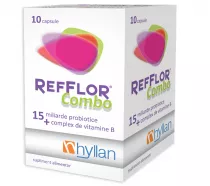Refflor Combo 10 tablete - la pret mic | Pfarma.ro