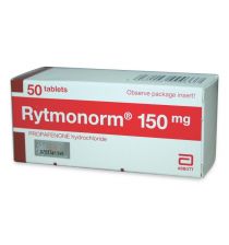 RYTMONORM 150 mg X 50 COMPR. FILM. 150mg MYLAN HEALTHCARE GMB - ABBOTT ...