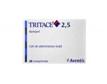 TRITACE 2,5 mg X 28 COMPR. 2,5mg SANOFI ROMANIA S.R.L - Vezi prospectul ...