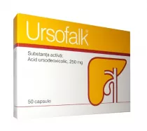 URSOFALK R x 50 CAPS. 250mg DR. FALK PHARMA GMBH - Vezi prospectul ...