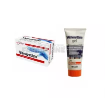 Venostim 40 capsule + Venostim gel 100 ml - la pret mic | Pfarma.ro