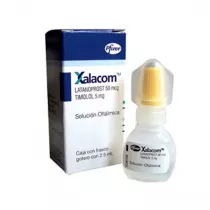 XALCOM 50 micrograme/ml+5 mg/ml X 1 - Vezi prospectul | Pfarma.ro