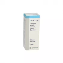 YELLOX X 1 PIC. OFT., SOL. 0,9mg/ml BAUSH&LOMB - Vezi prospectul ...