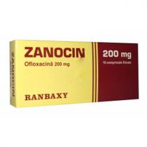 ZANOCIN x 10 COMPR. FILM. 200mg RANBAXY UK LIMITED - TERAPIA - Vezi ...