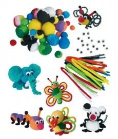 Ciucurei si sarma plusata Sarma plusata pastel 122250 Omfal Educational