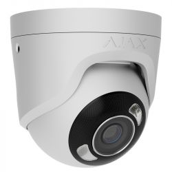 Cameră IP 5Megapixeli Ajax TurretCam HL (5MP/2.8) Albă TurretCam HL ...