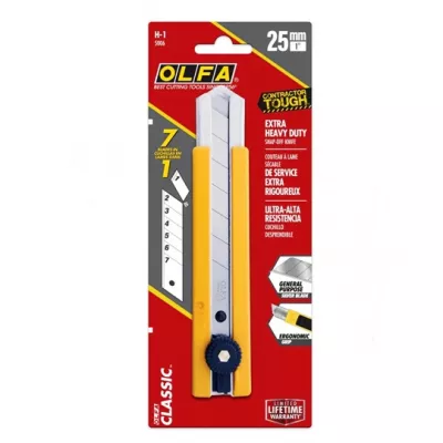 Cutter CUTIT STANDARD DE 25mm MODEL H-1 OLFA 6984000157992 O...