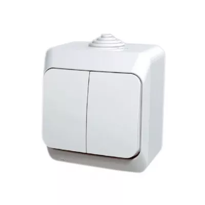 Intrerupatoare INTRERUPATOR DUBLU IP44 SCHNEIDER ELECTRIC 33...