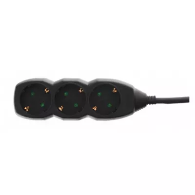 Prelungitor PRELUNGITOR 3 PRIZE 5M 3x1.5MMP NEGRU WELL 59486...