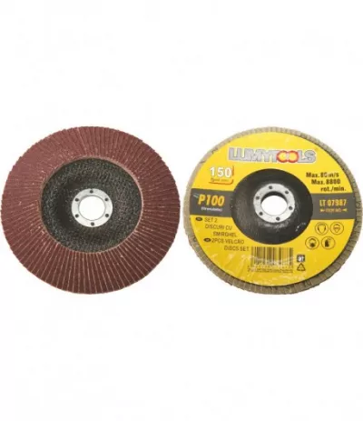 Disc polizor - Disc slefuire SET 2 DISCURI CU SMIRGHEL P120 ...