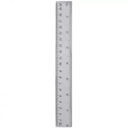 Rulete si rigle Rigla plastic transparent 20 cm EG3L05 no na...