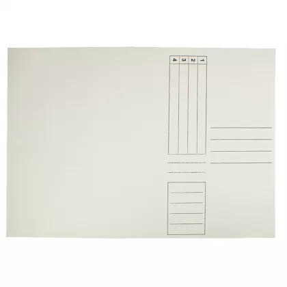 Dosare de plastic si carton Dosar simplu carton alb,230gr/mp...