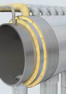 Rockwool saltea din vata minerala bazaltica caserata cu foli...