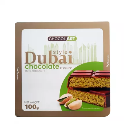 Ciocolată - Praline CIOCOLATA LAPTE CU CREMA DE FISTIC DUBAI...