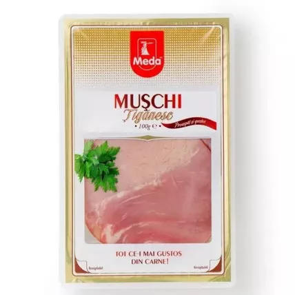 Mezeluri - Specialități porc MUSCHI TIGANESC MEDA 100G 13968...