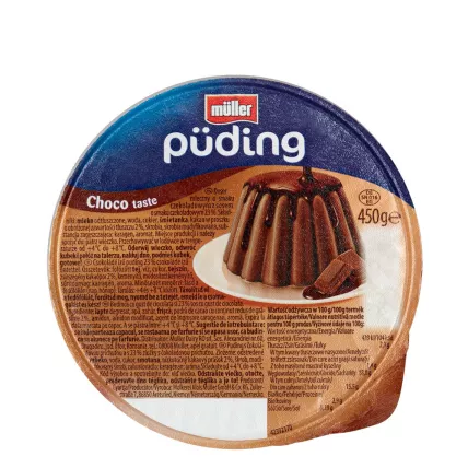 Deserturi - Iaurturi dulci PUDING DE CIOCOLATA MULLER 450G 8...