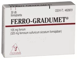 FERROGRADUMET R x 30 COMPR. ELIB. PREL. 105mg TEOFARMA SRL W...