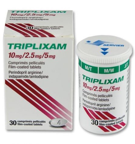 TRIPLIXAM X 30 COMPR. FILM. 10mg/2,5mg/5mg LES LABORATOIRES ...