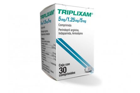 TRIPLIXAM X 30 COMPR. FILM. 5mg/1,25mg/10mg LES LABORATOIRES...