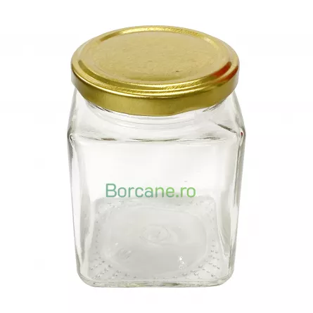 Borcan 200 ml Patrat TO 58