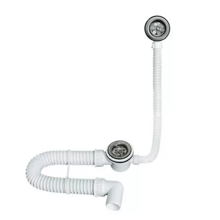 Sifon - Ventil SIFON FLEXIBIL PENTRU CADA CU PREAPLIN S00038...