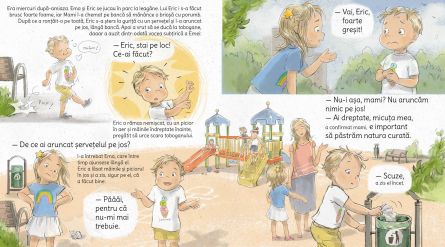Ema si Eric au grija de natura -Ioana Chicet Macoveiciuc -E...