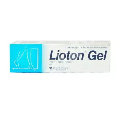 Lioton Gel, 50 g, Menarini MENARINI CIRCULATIE PERIFERICA I...