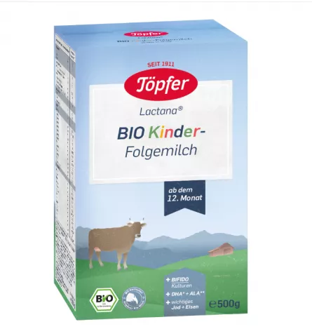 Formula de lapte praf Topfer Bio Kinder, 500 g, de la 1 an ...