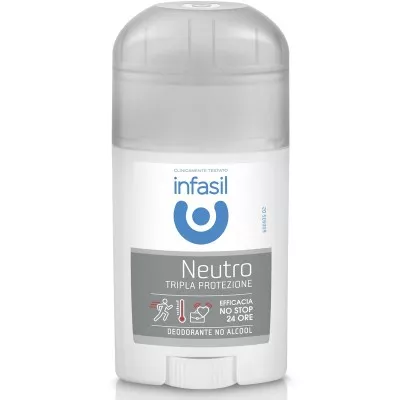 Antiperspirant Stick Infasil Neutro Tripla Protezione