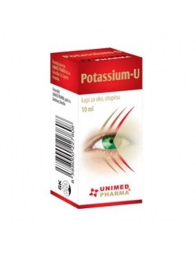 Potassium U picaturi oftalmice 10 ml - la pret mic | Pfarma.ro