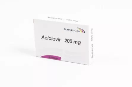 Aciclovir 200mg Slavia Pharma 20 capsule - Vezi prospectul | Pfarma.ro
